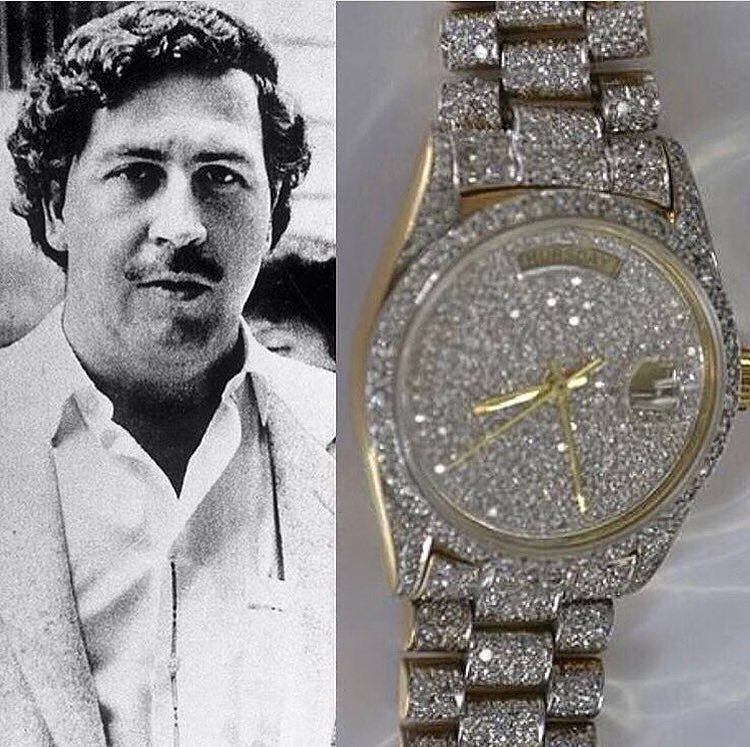 What Kind Of Watch Did Pablo Escobar Wear at Kenneth Keene blog